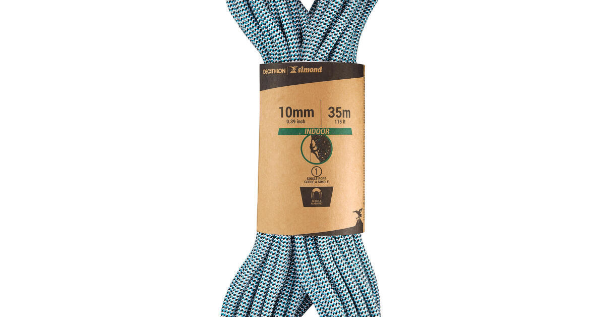 CORDE INDOOR 10MM x 35 M BLEU