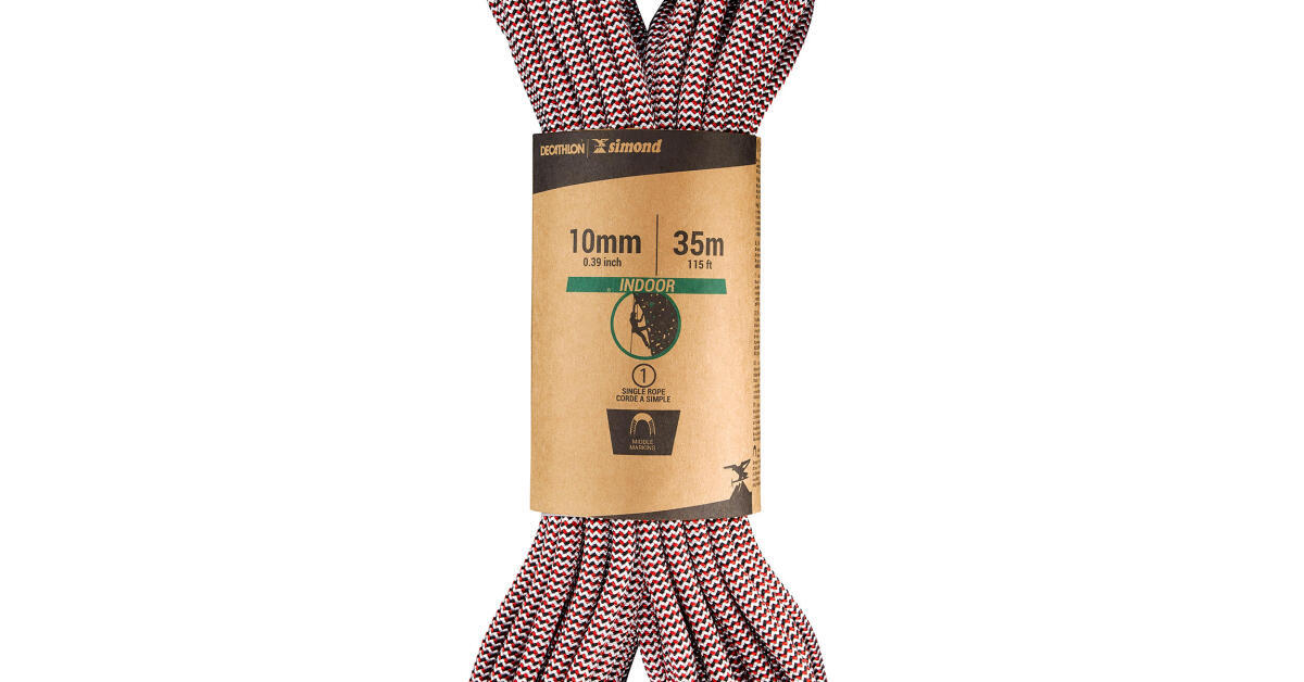 CORDE INDOOR 10MM x 35 M ROUGE