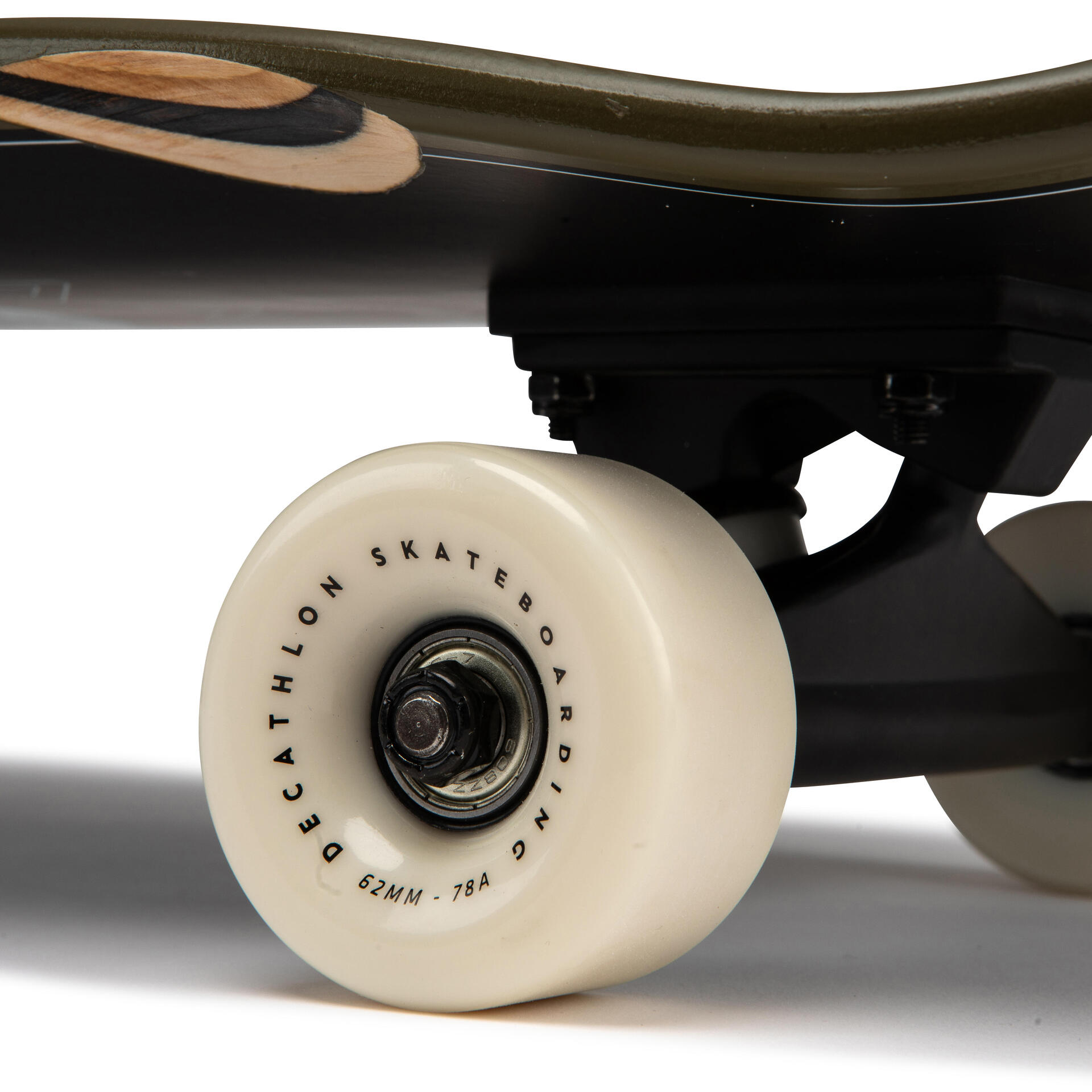 Longboard Cruiser Oxelo Yamba 500 V2 - Tiger Khaki Green