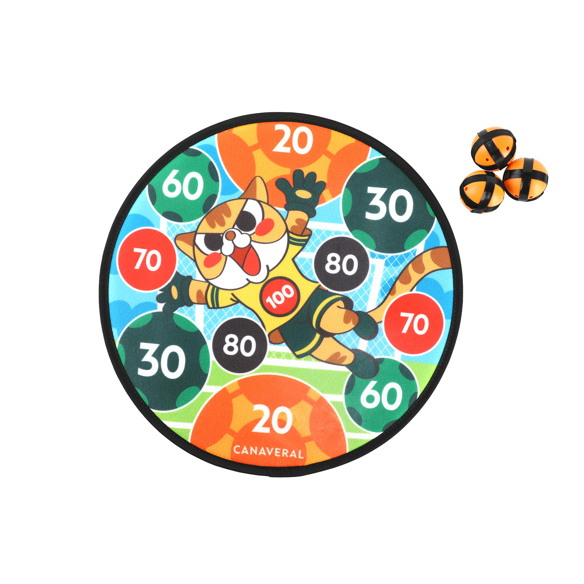 Darts Target Board Scratch - Multicolor