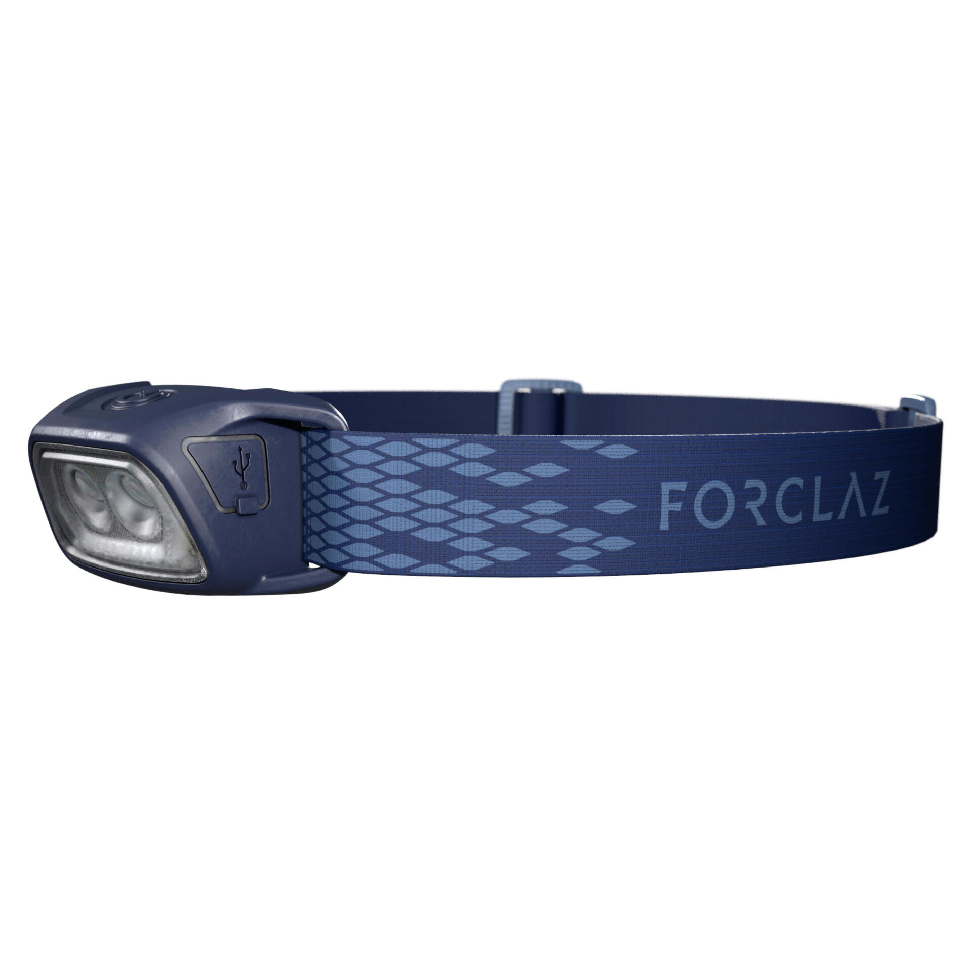 Rechargeable Trekking Head Torch - TREK 100 USB - 120 lumens - Blue