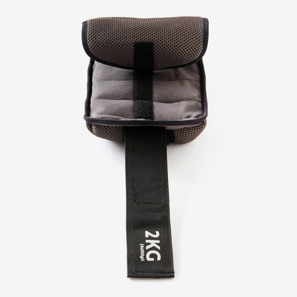 DOMYOS - Set Greutăți reglabile Fitness 2x2 kg Gri | Decathlon