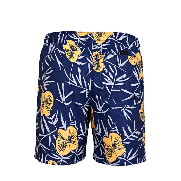 Surfing short boardshorts 100 - Psycho Jaorange - Decathlon
