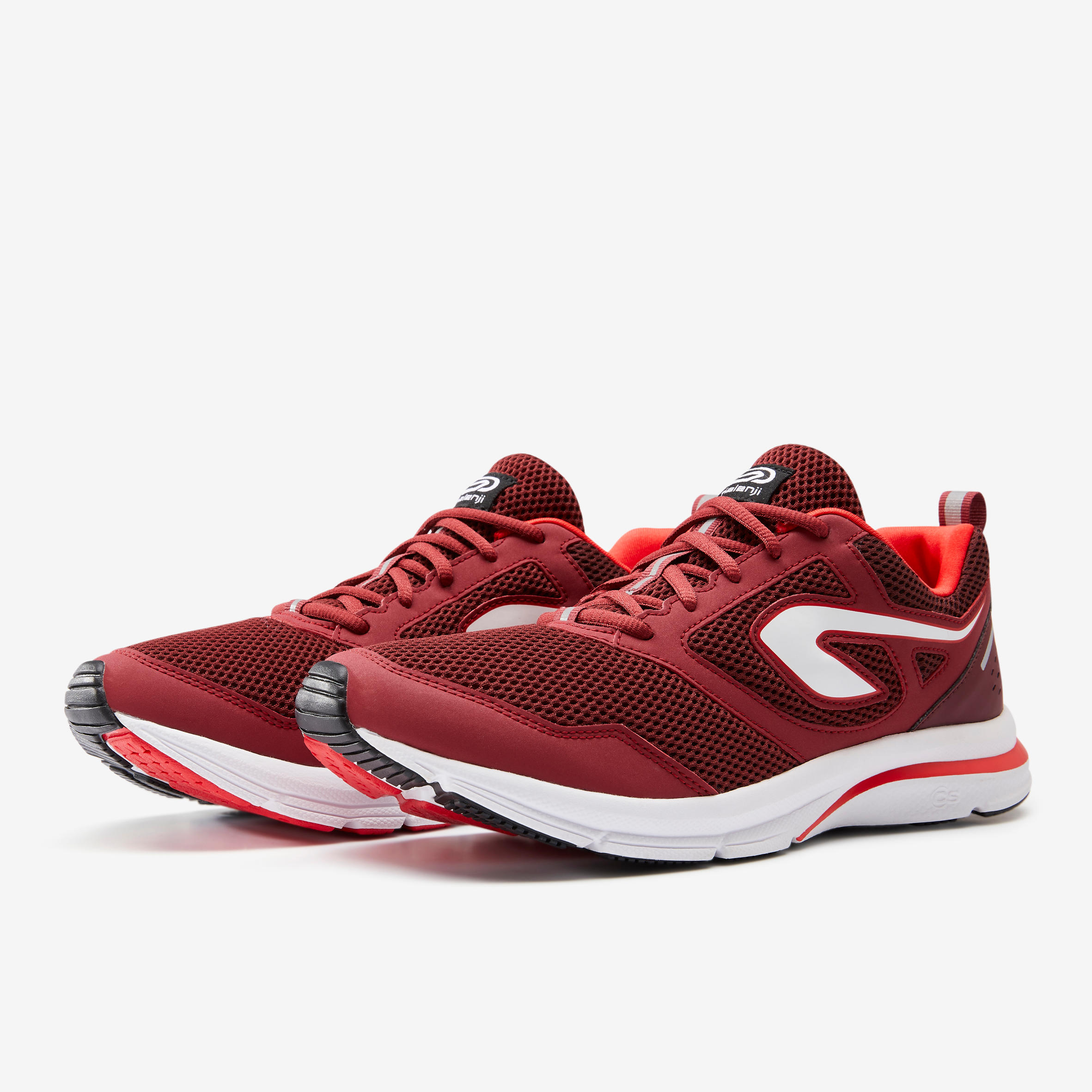 ACTIVE MEN'S JOGGING SHOES - RED KALENJI | Decathlon