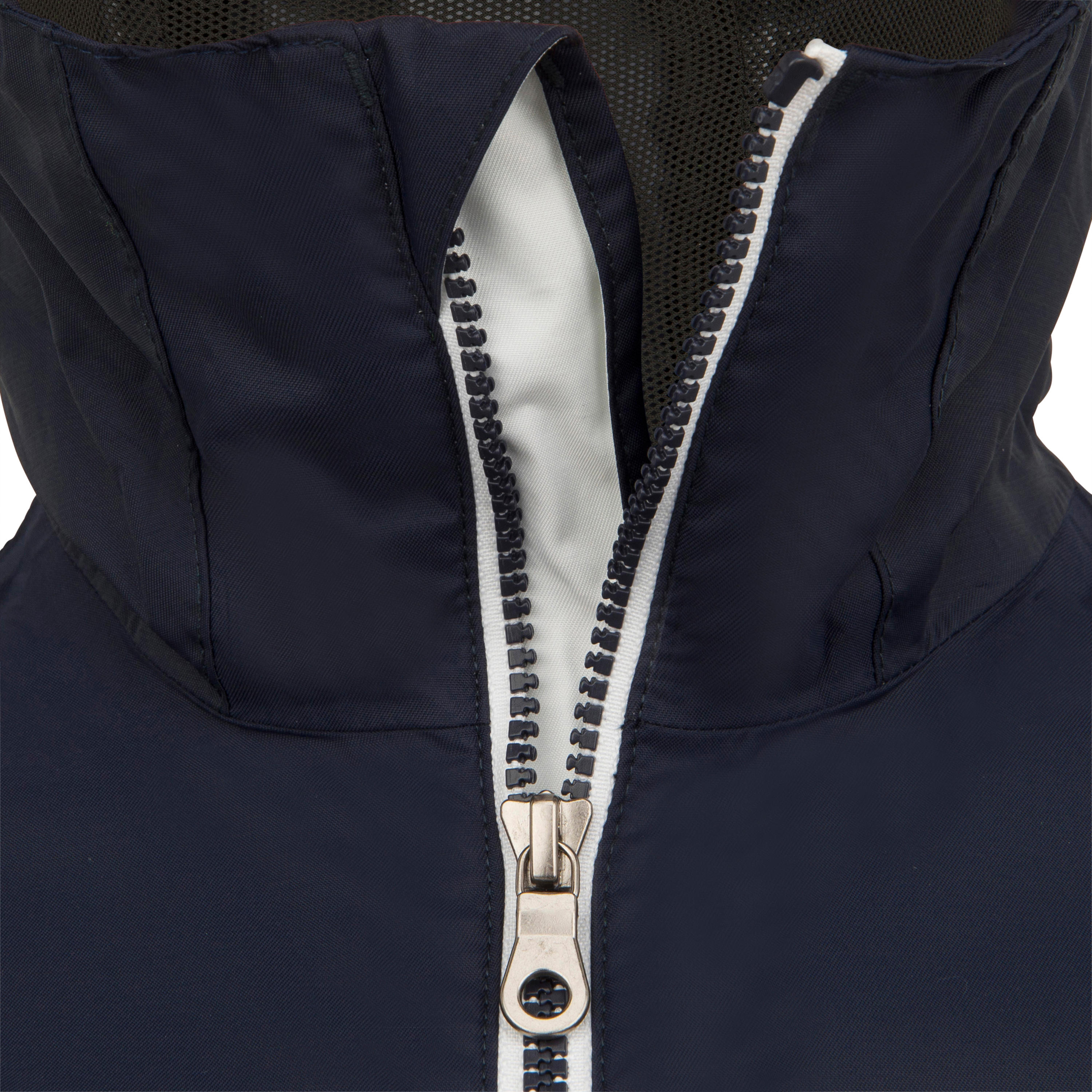 Kids’ Waterproof Sailing Jacket - 100 - Asphalt blue - Tribord - Decathlon