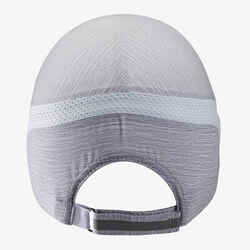 Men's and Women's Running Adjustable Cap - Light Grey - Decathlon