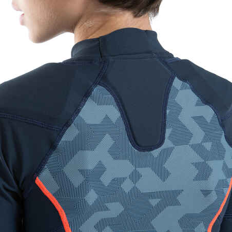 Kids' Rugby Shoulder Pads R100 - Blue/Grey - Decathlon