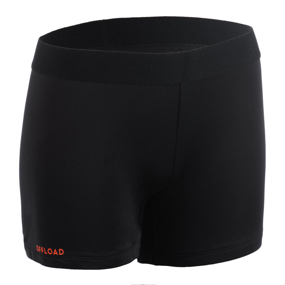 Short Interior De Rugby Offload R500 Mujer Negro OFFLOAD | Decathlon
