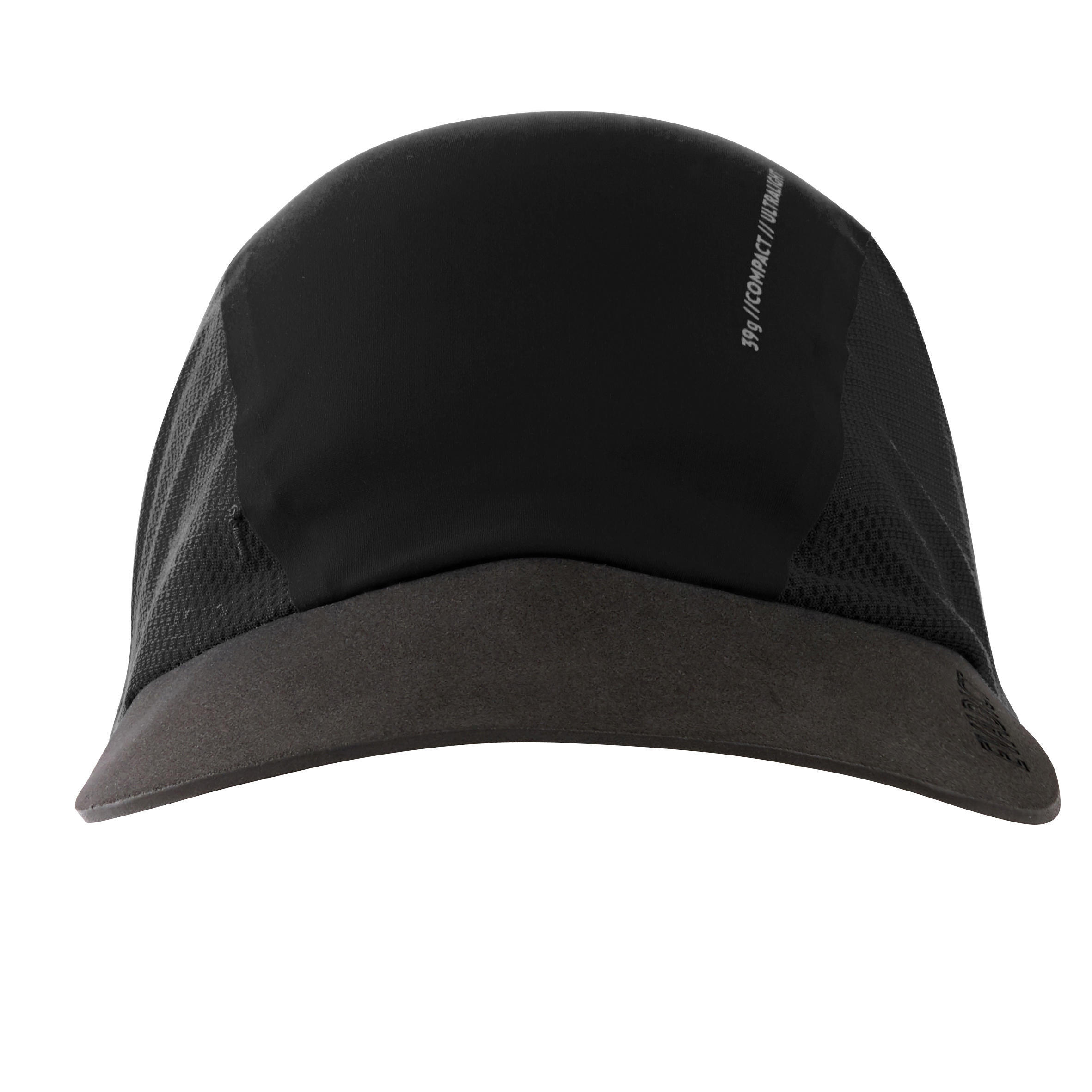 Unisex Trail Running Cap - Black