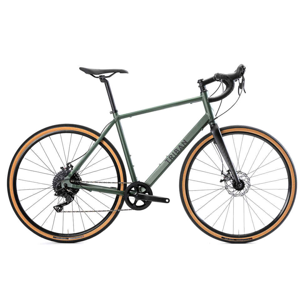 Rennrad Gravelbike Triban GRVL 120 Herren TRIBAN - DECATHLON
