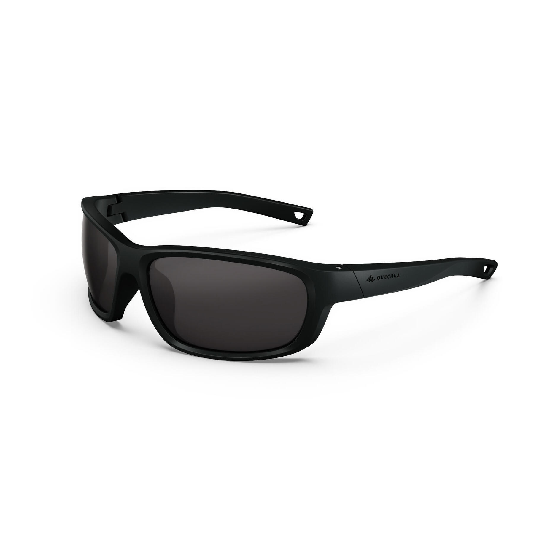 Mountain Hiking Category 3 Sunglasses Quechua MH500 - Black