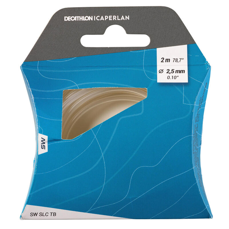 CAPERLAN - Tub silicon transparent pescuit surfcasting | Decathlon
