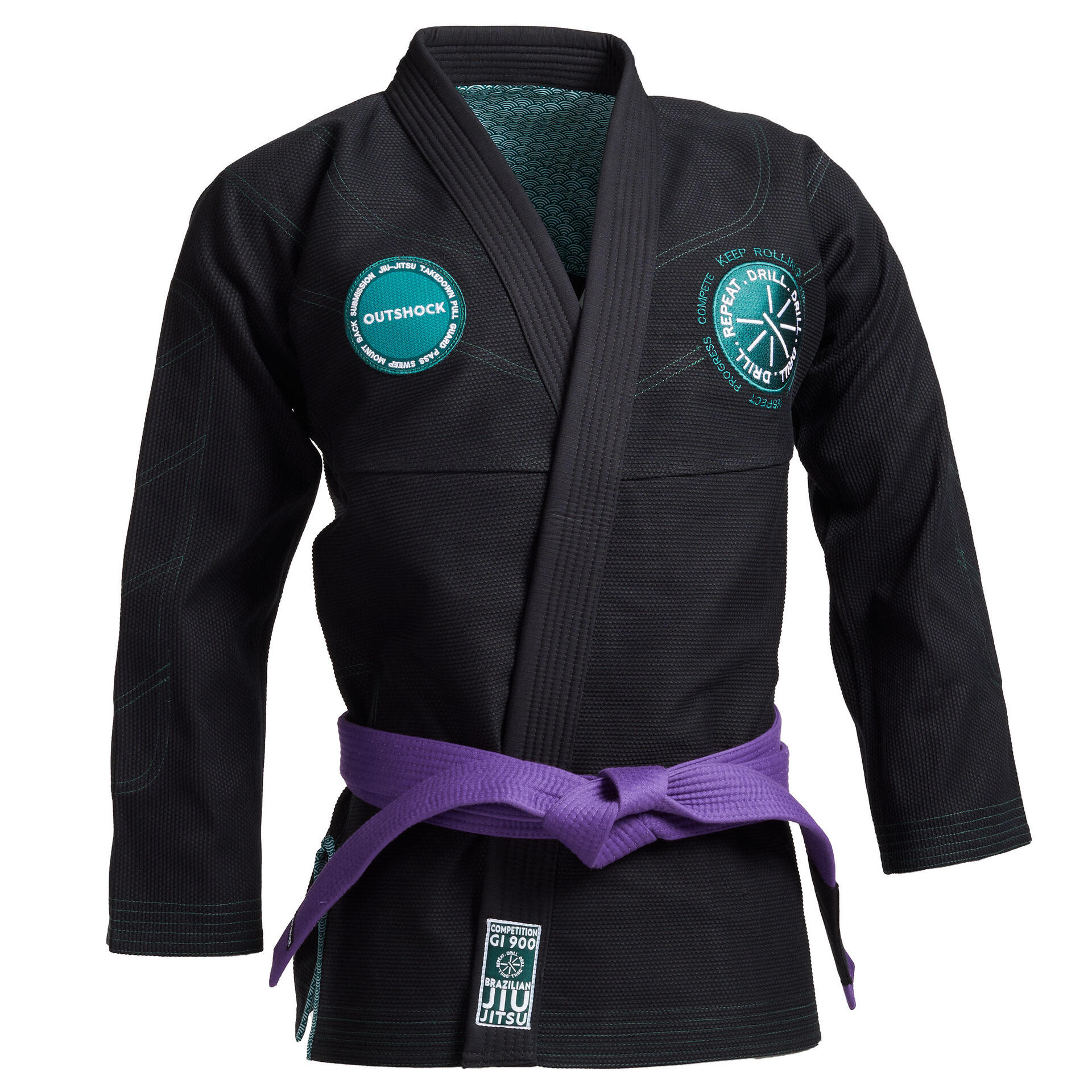 BJJ Gi Jacket Outshock - Black