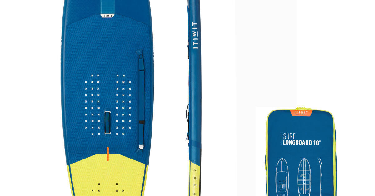 STAND UP PADDLE SURF GONFIABILE LONGBOARD 500 | 10 PIEDI 140 L: avviso ...