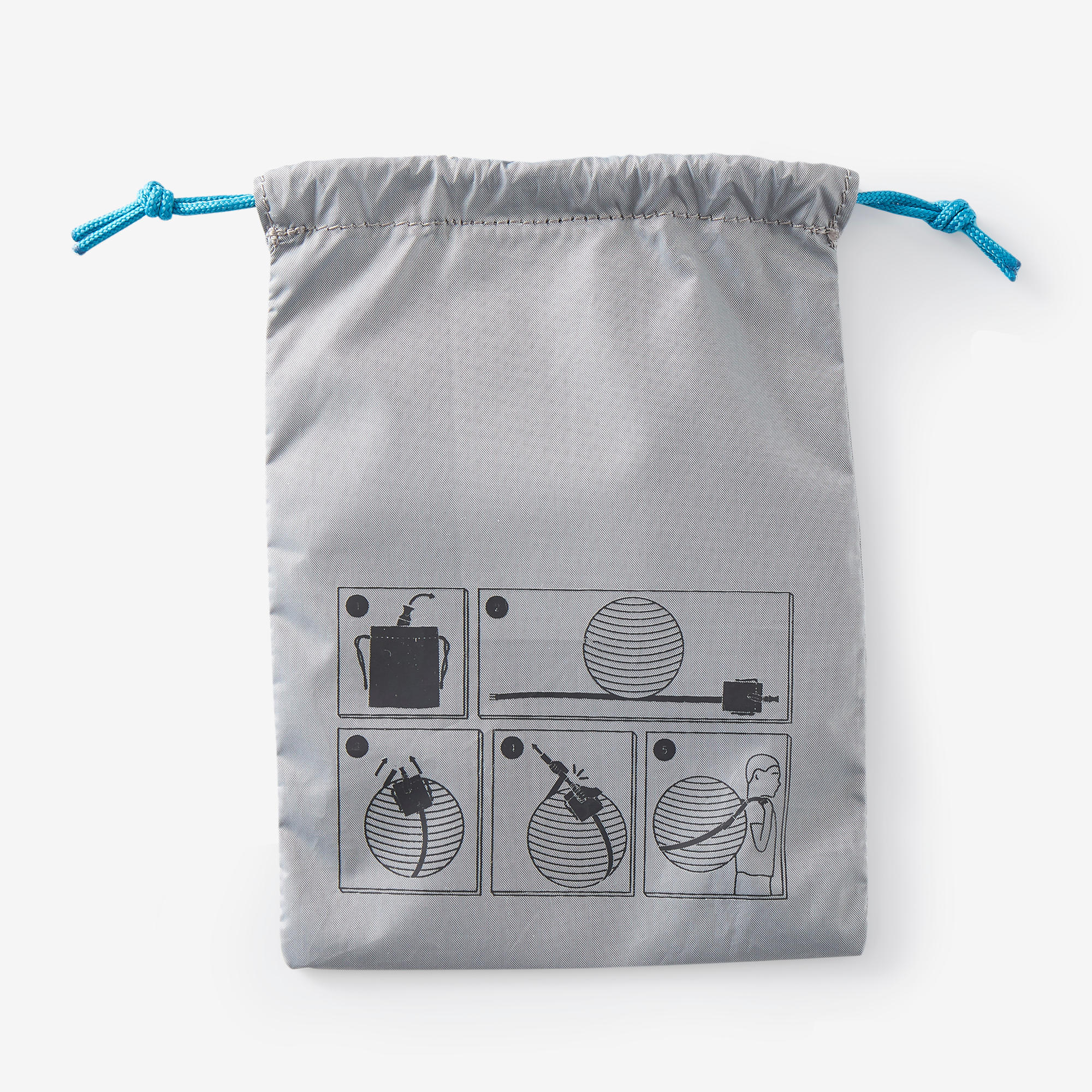 Fitness Swiss Ball Travel Strap - Black - Decathlon