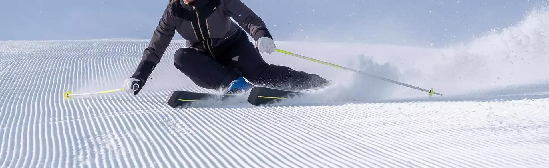 What is carving on skis and how do you carve