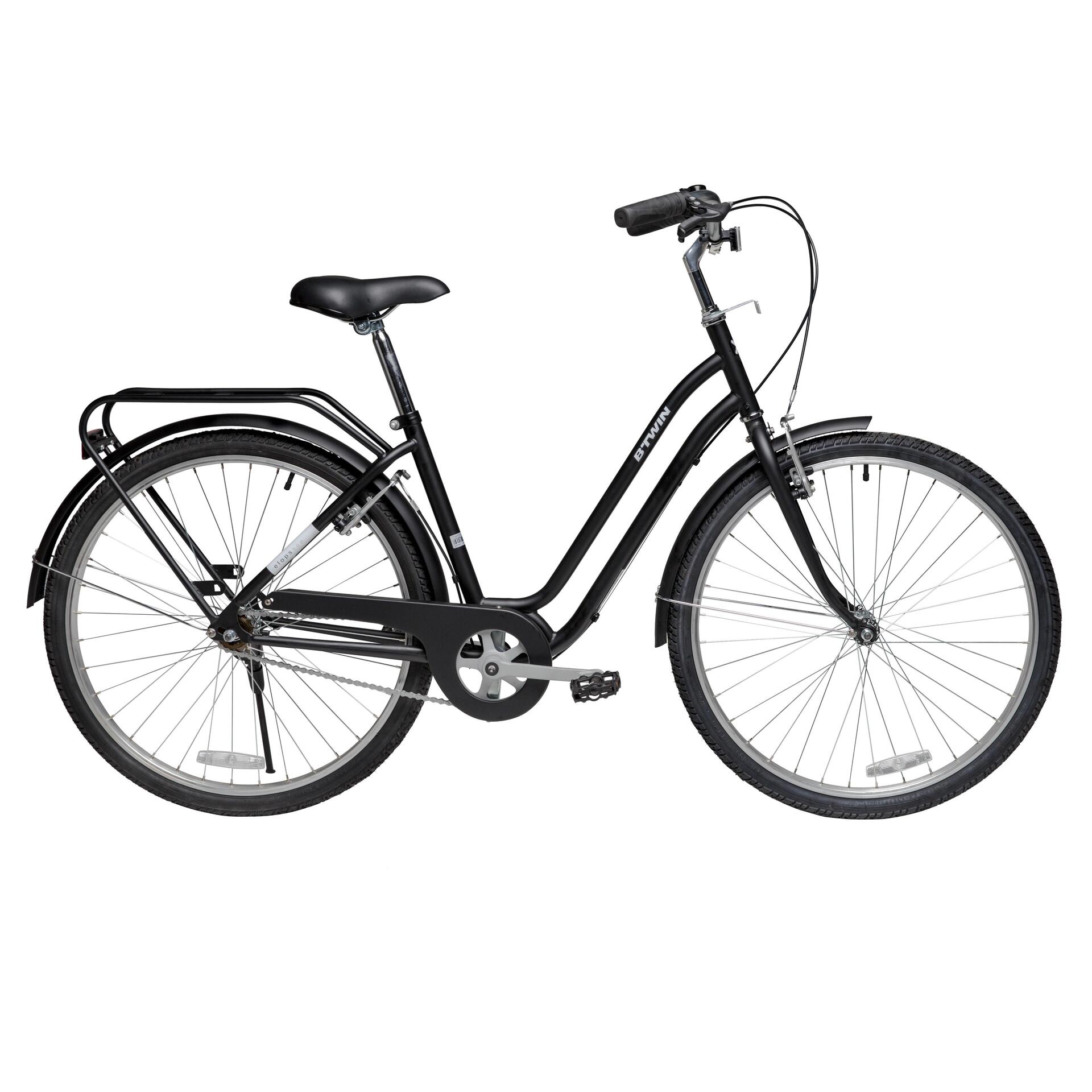 ELOPS 100 CITY BIKE - BLACK