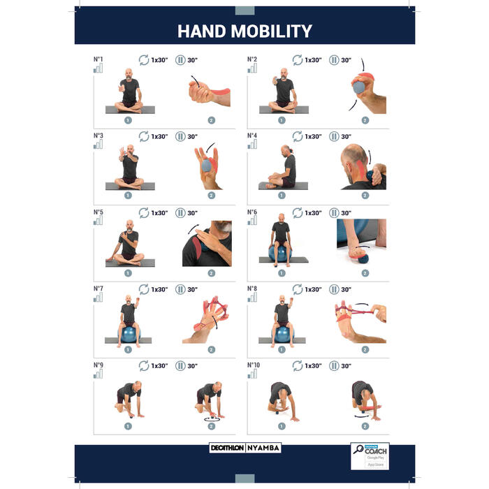 KIT REEDUCATION MAIN HAND MOBILITY NYAMBA | Decathlon