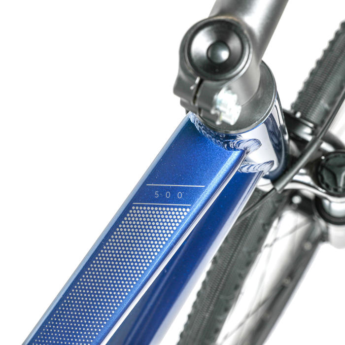 Hybrid Bike Riverside 500 9 speed Disc Brake - Blue