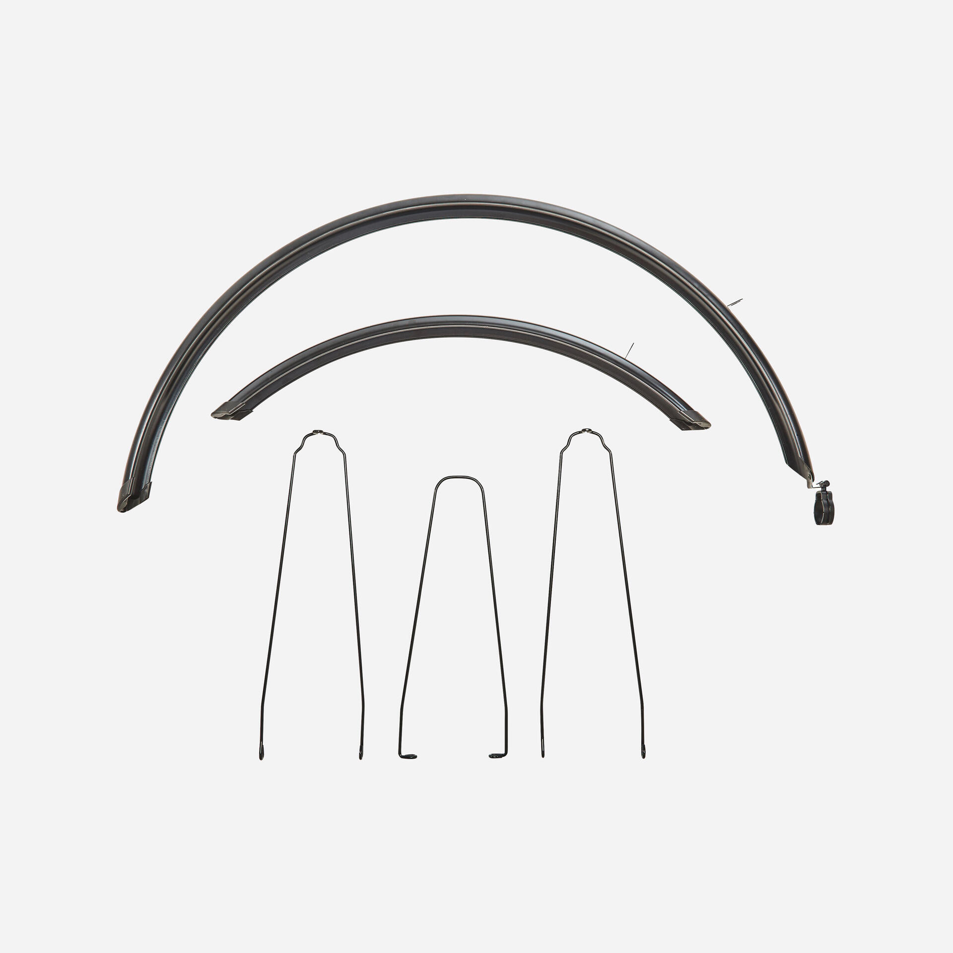 Bike Mudguard Fender Set For Riverside 500 & 900 - Black