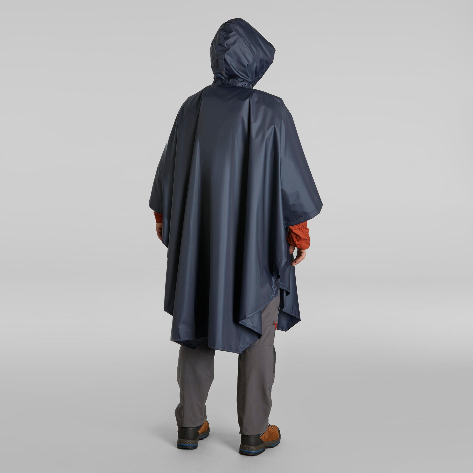 Trekking Poncho - TREK 100 - Blue