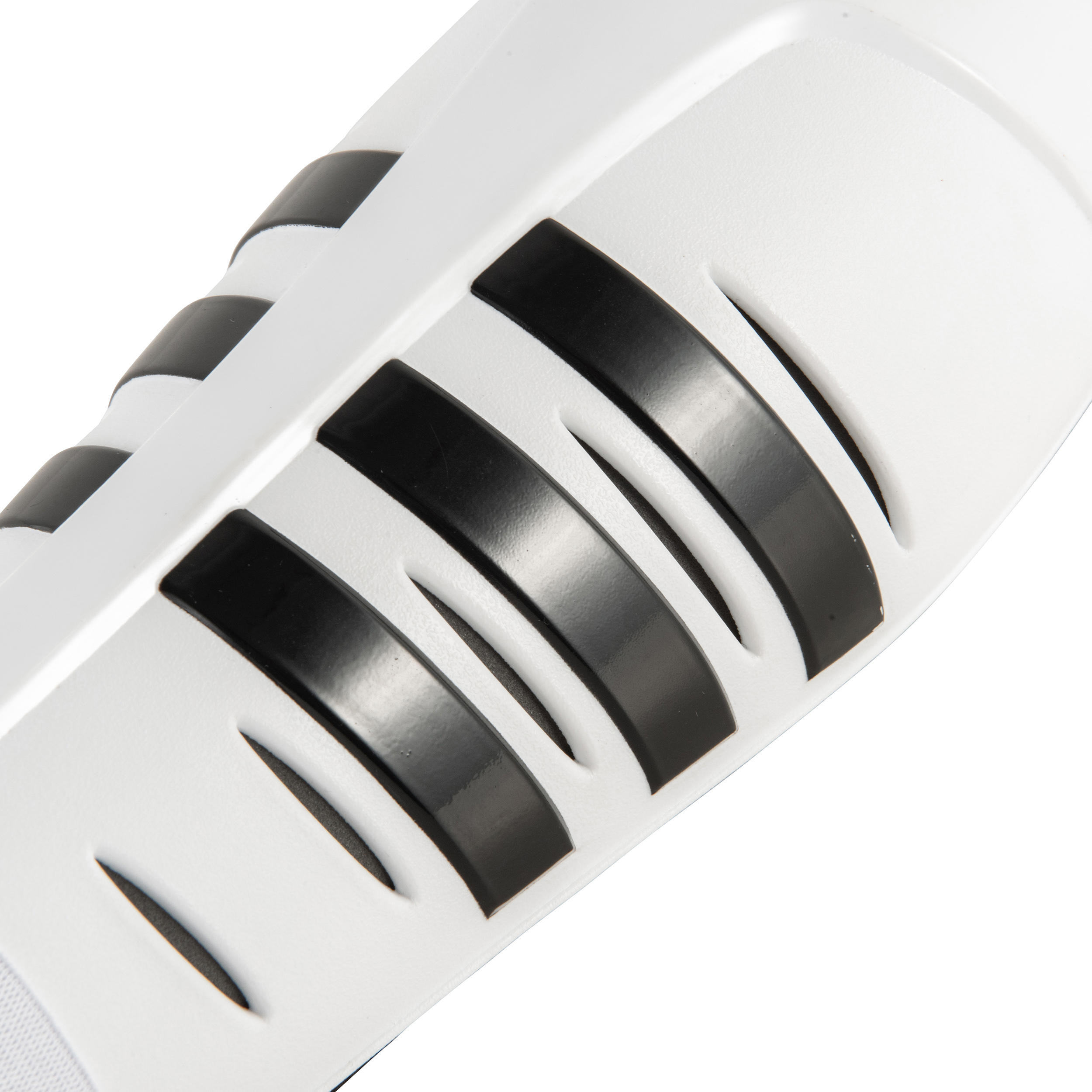 Adult High Intensity Field Hockey Shin Guard - White/Black | Decathlon