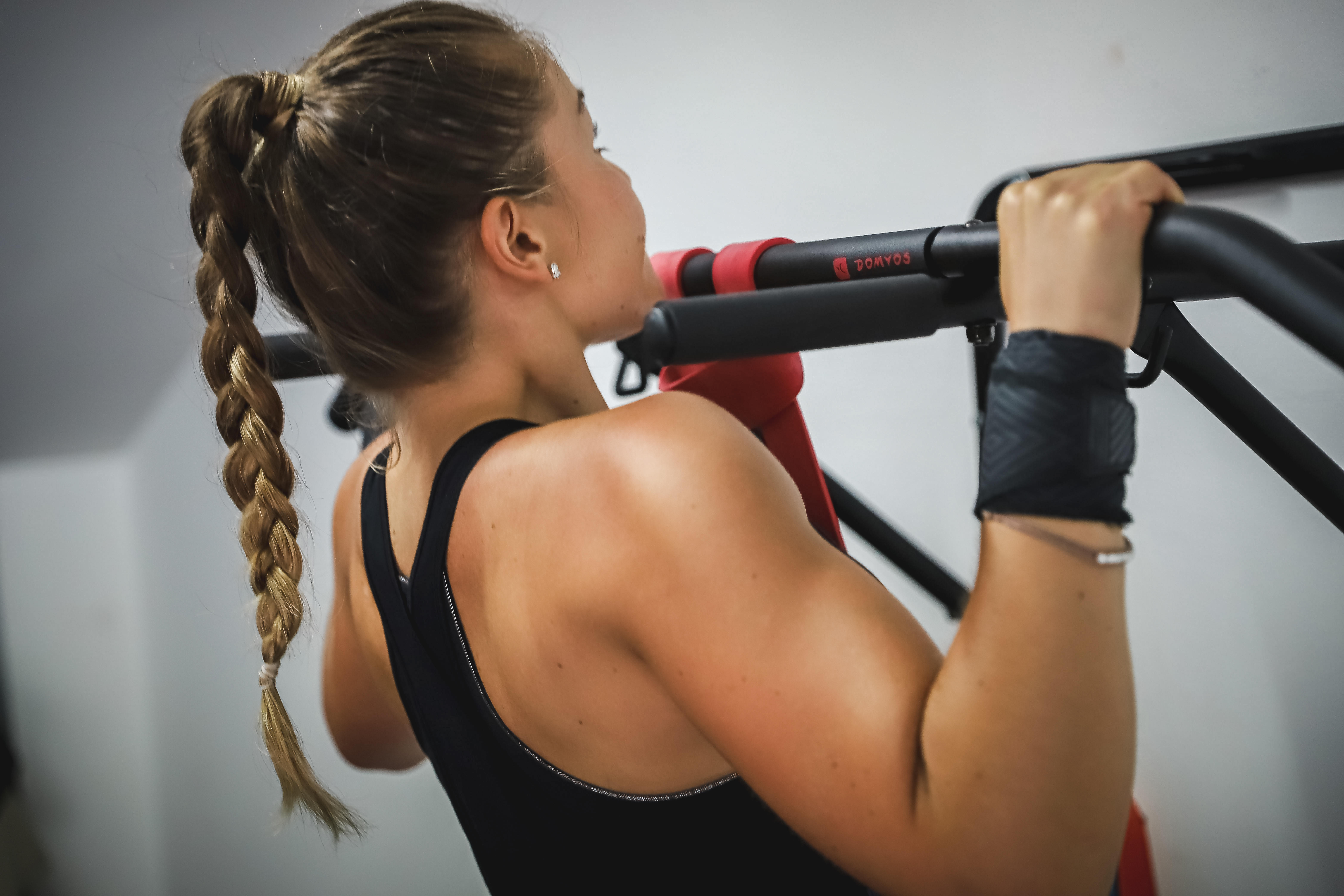 Foldable Pull Up Bar - Wall Mounted