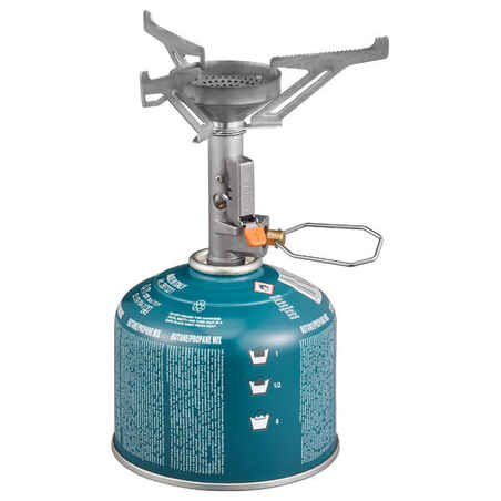 Lightweight and compact gas stove with lighter - MT500 - Decathlon