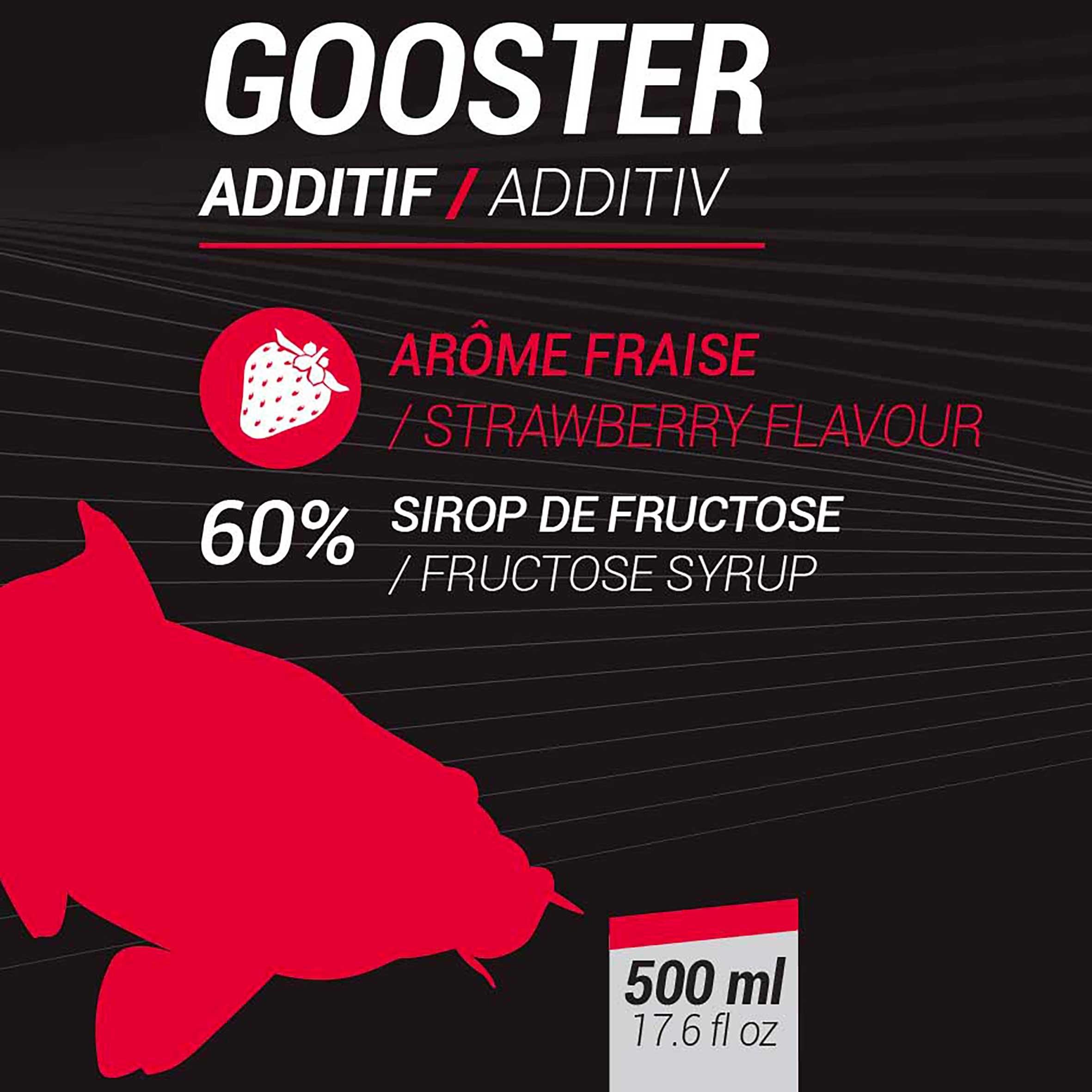 Posilňovač Gooster Additiv Jahoda 500 ml - Decathlon