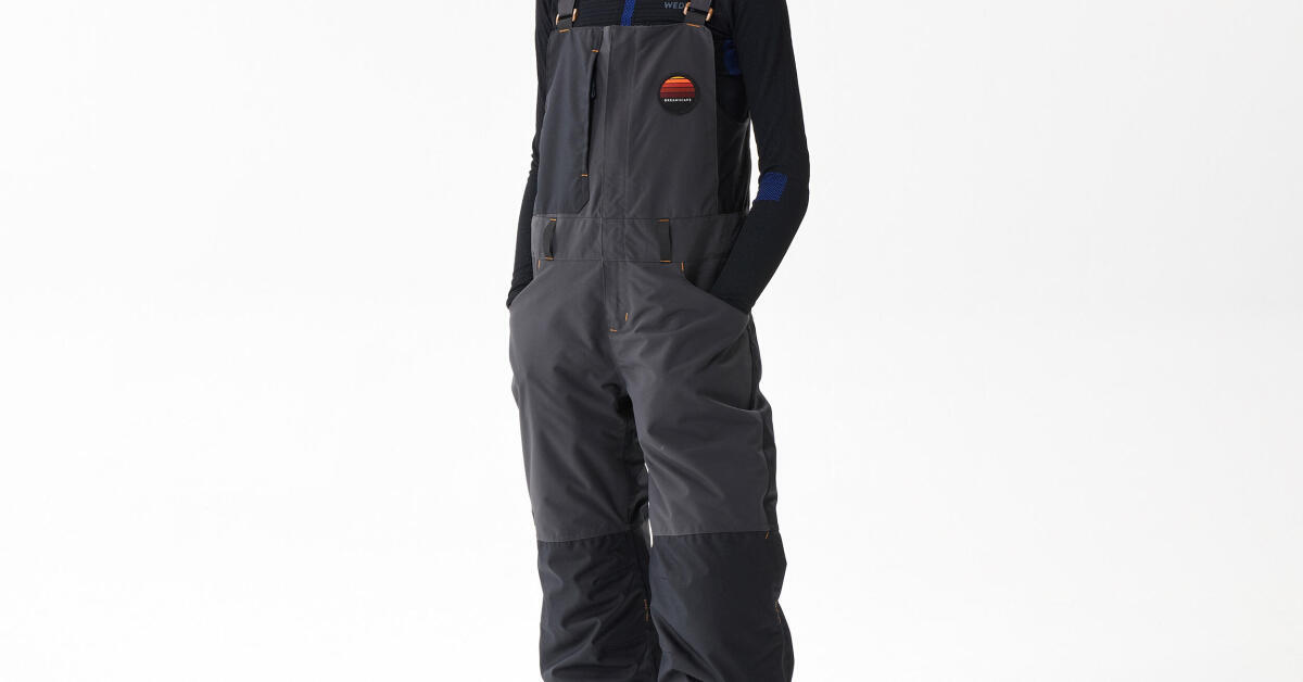 Salopette de snowboard 500 garçon