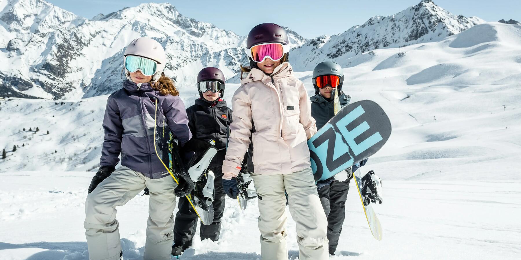 LE SNOWBOARD, UN SPORT ACCESSIBLE AUX TOUT-PETITS