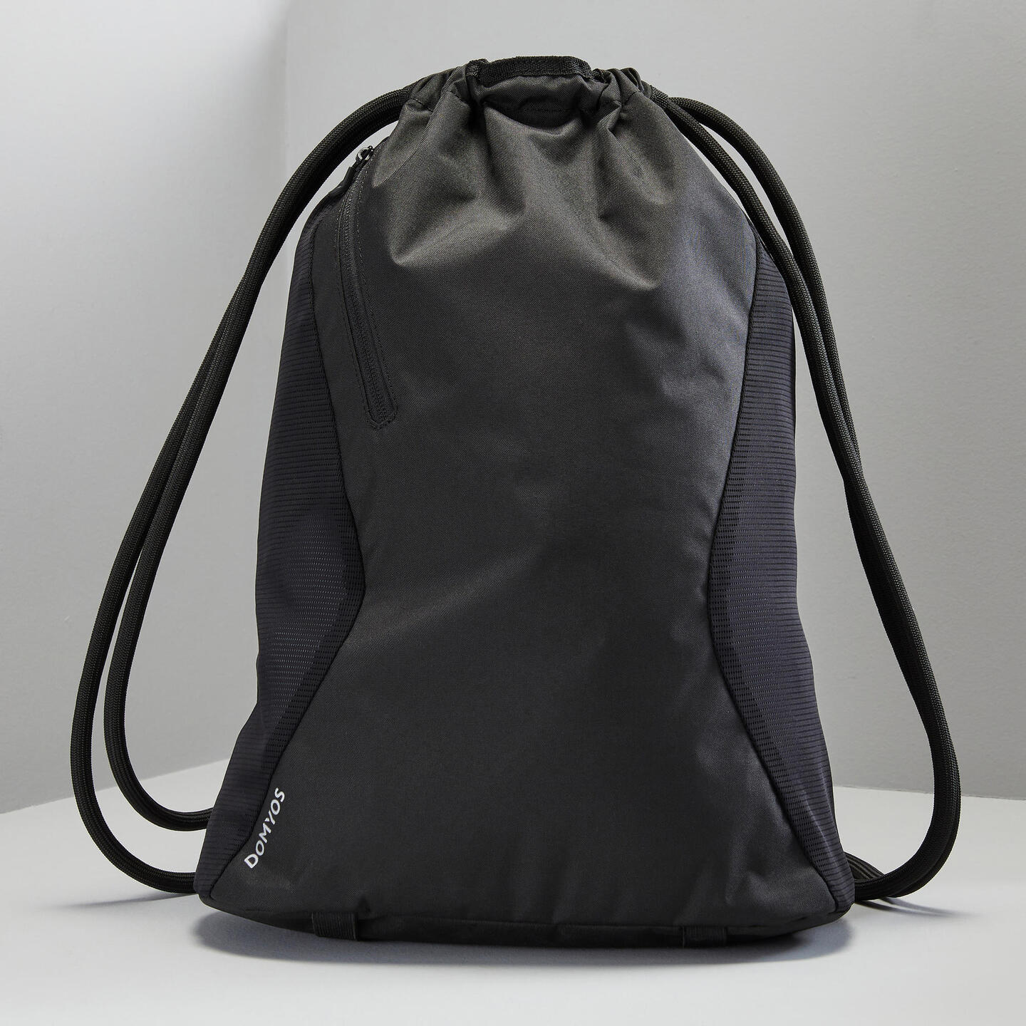 Sports Drawstring Backpack 15L - Black