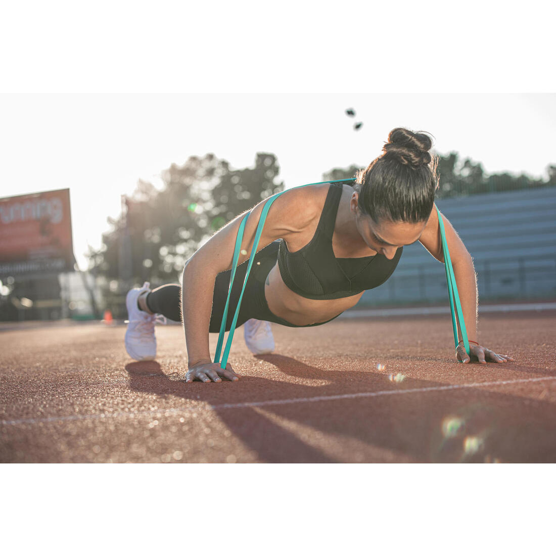 Direnç Bandı 15 Kg - Yeşil CORENGTH - Decathlon