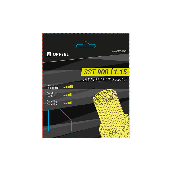 Squashsaite Perfly - Power 1.15 mm | OPFEEL | Decathlon.ch