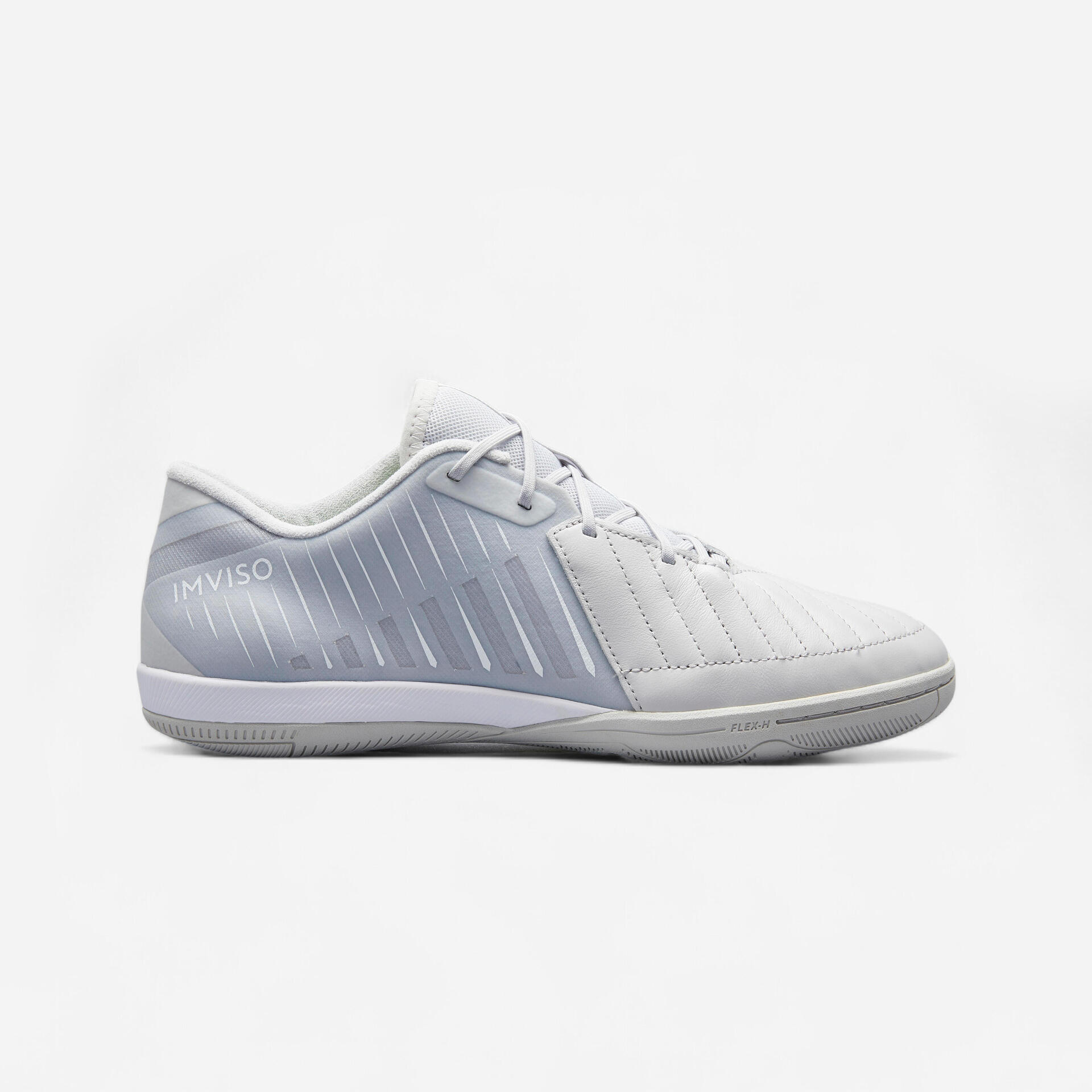Futsal Leather Shoes Ginka 900 - Grey