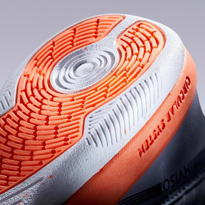 Futsal Trainers Eskudo 500 KD - Yellow/Blue KIPSTA - Decathlon