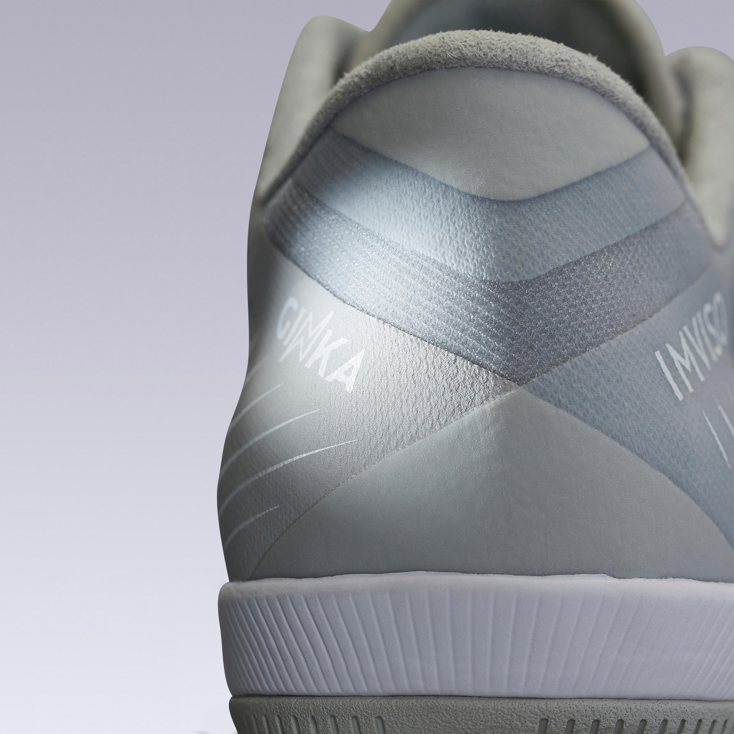 Futsal Leather Shoes Ginka 900 - Grey