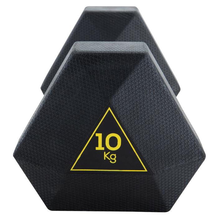 Domyos Halter Hex Dumbbell 10 kg | Decathlon.nl