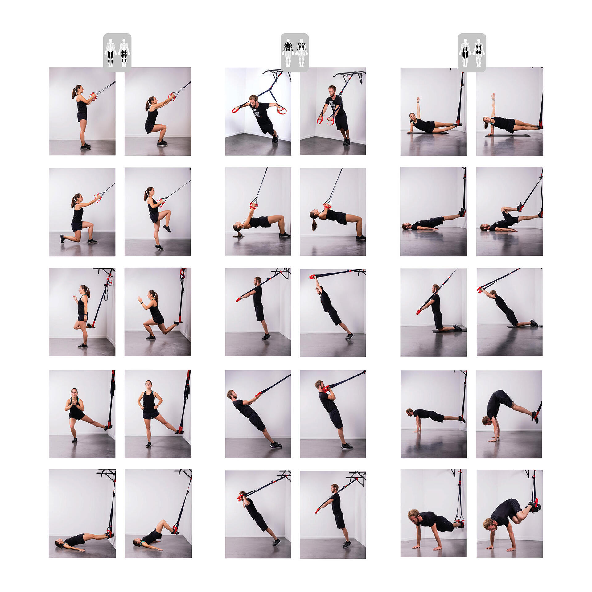 Suspension Trainer DST 100 - Blue/Red