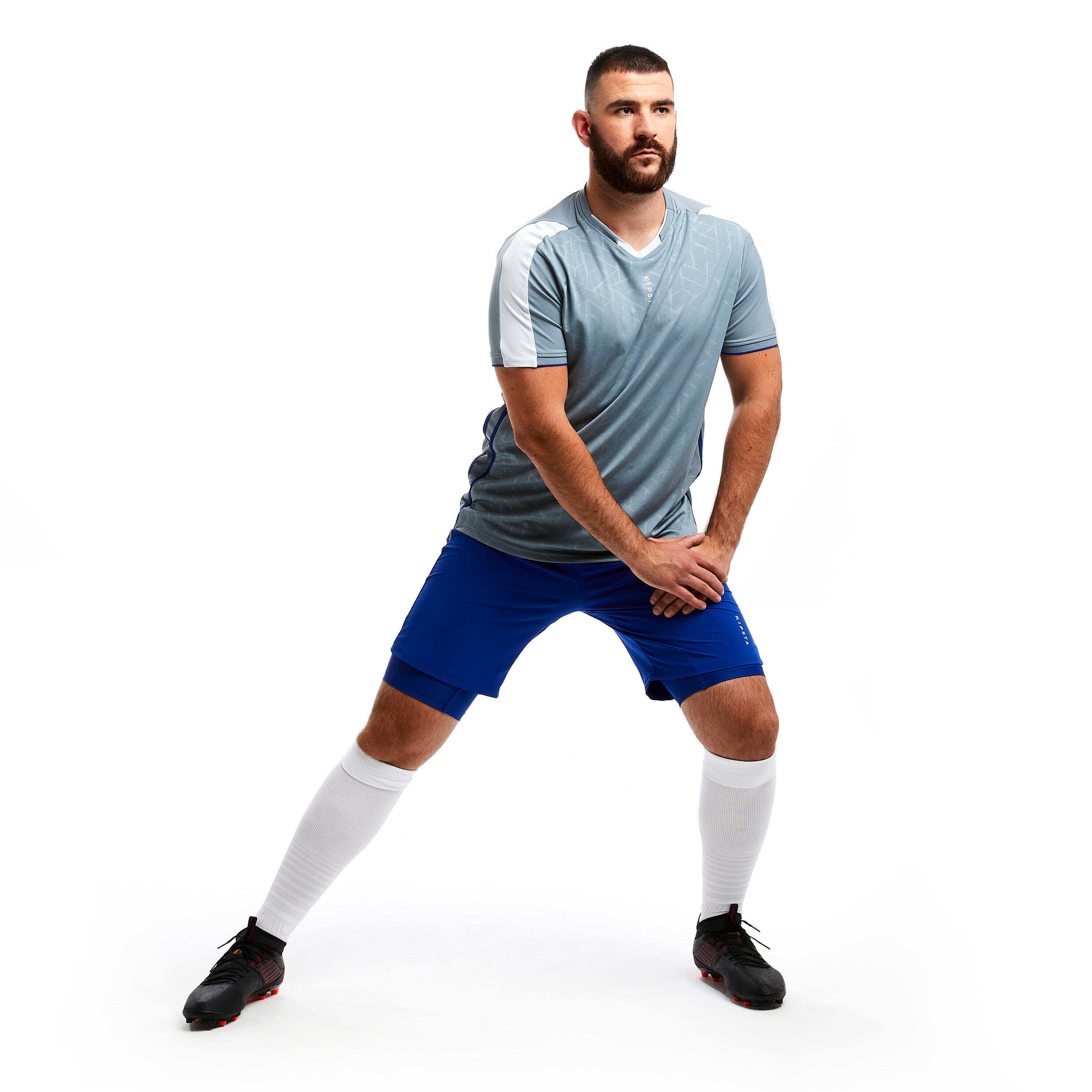 Fussballtrikot Traxium Erwachsene dunkelgrau | Decathlon