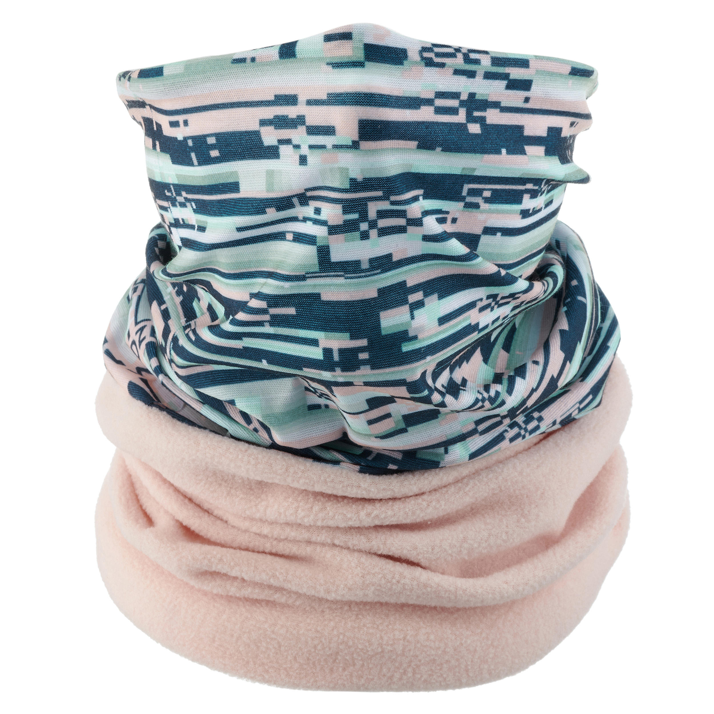 Kids’ Neck Warmer Hug - Pink - Decathlon