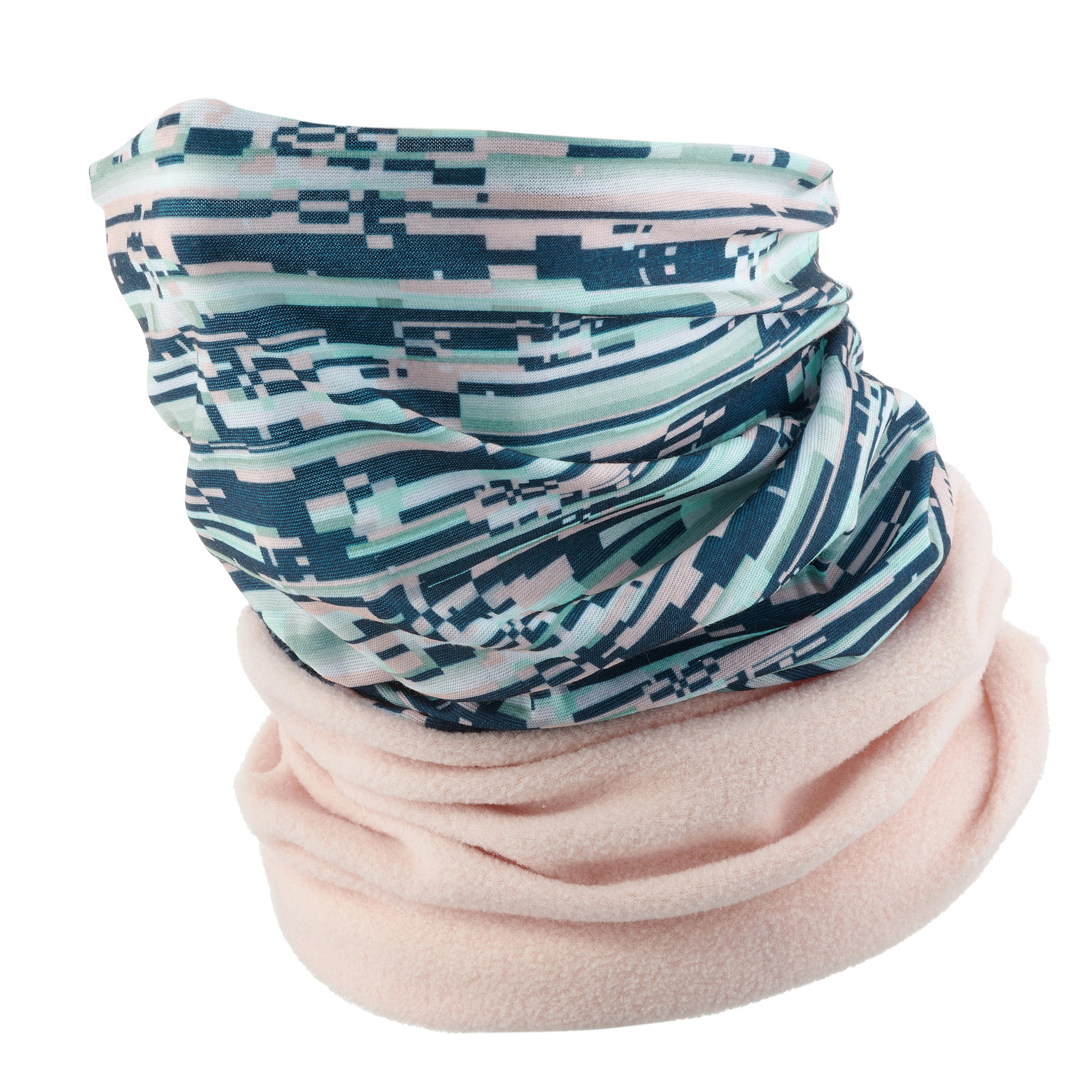 Kids’ Neck Warmer Hug - Pink - Decathlon