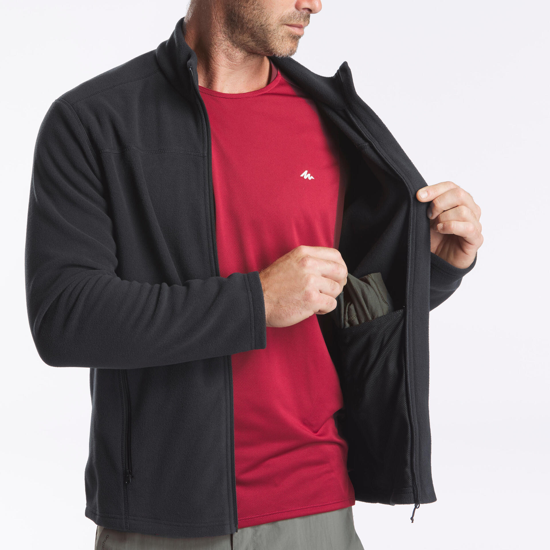 Men’s Hiking Fleece Jacket - MH120