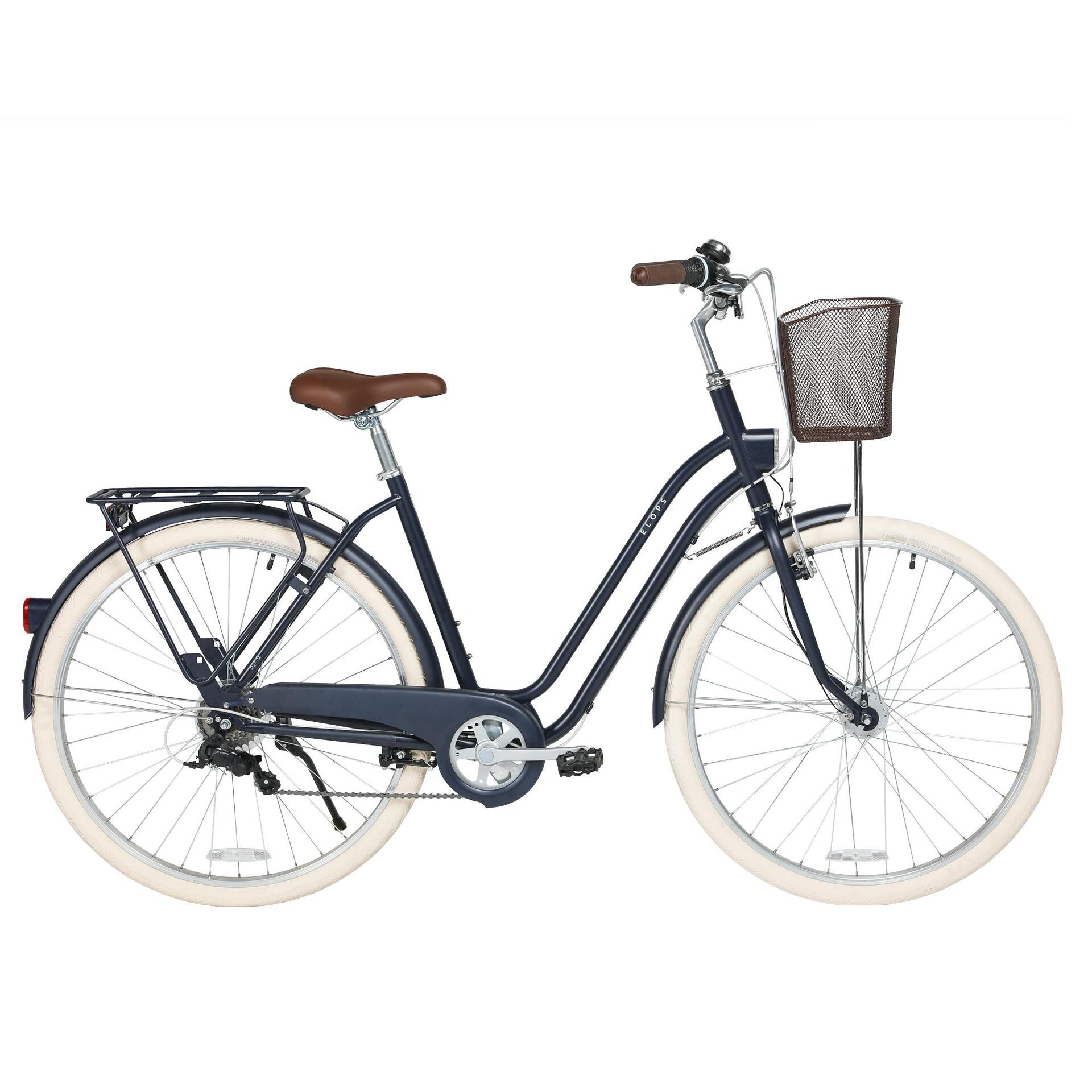 1x6-speed Classic City/Urban Bik 520 (With Pannier Rack and Front ...
