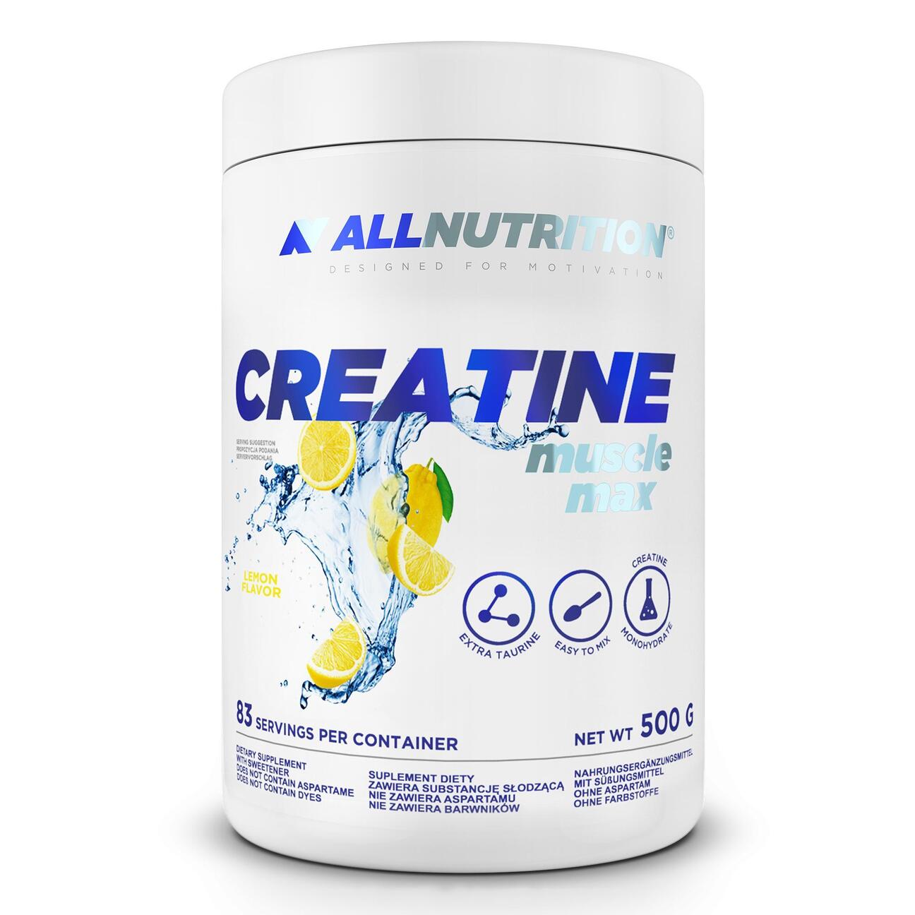 Kreatyna CREATINE MUSCLE MAX 500 g ALLNUTRITION | Decathlon