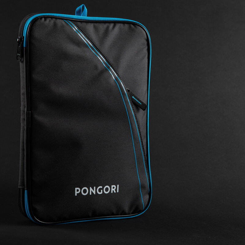 Racket Cover TTC 560 Double - Blue/Black PONGORI - Decathlon