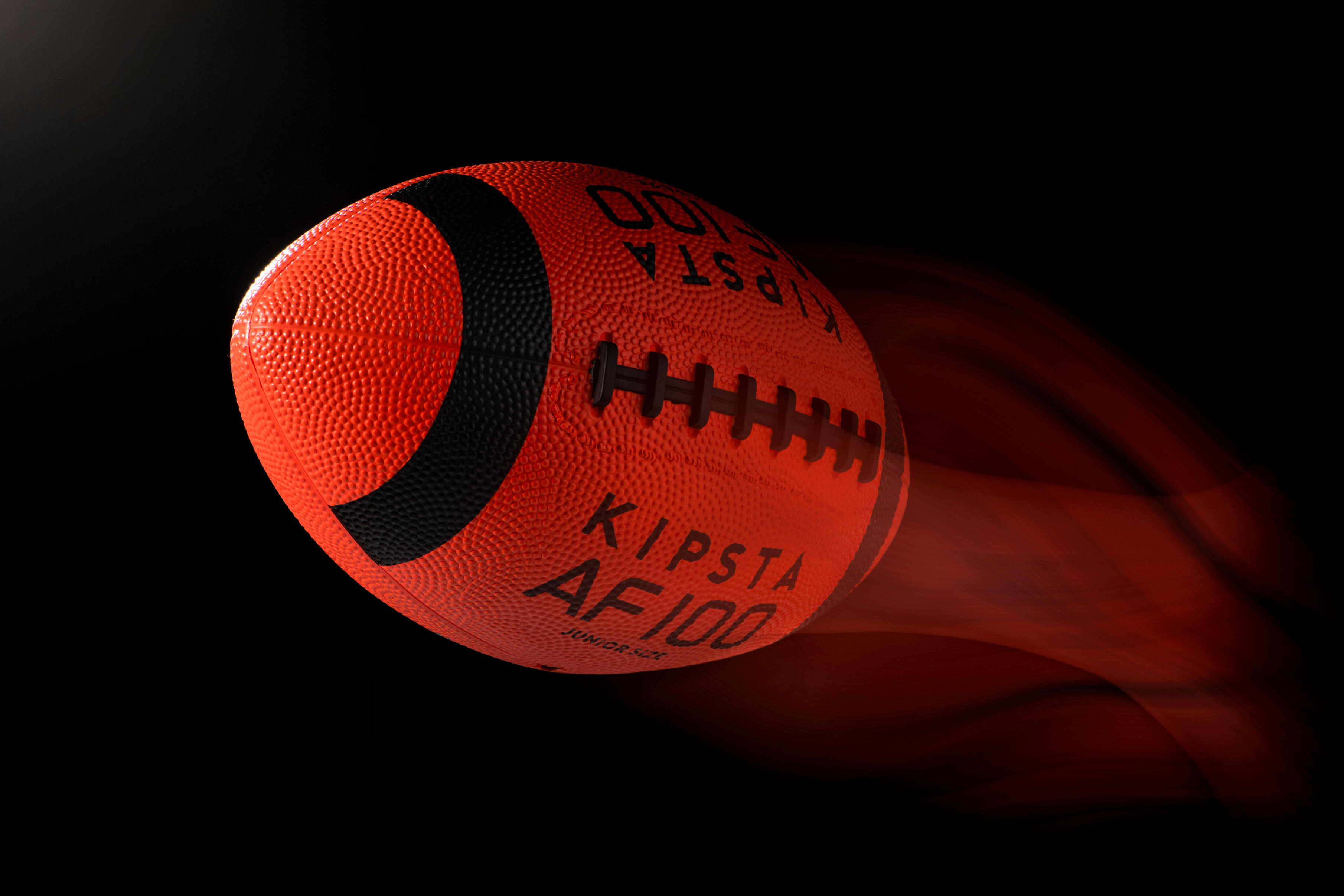 Kids' American Football - Orange/Black