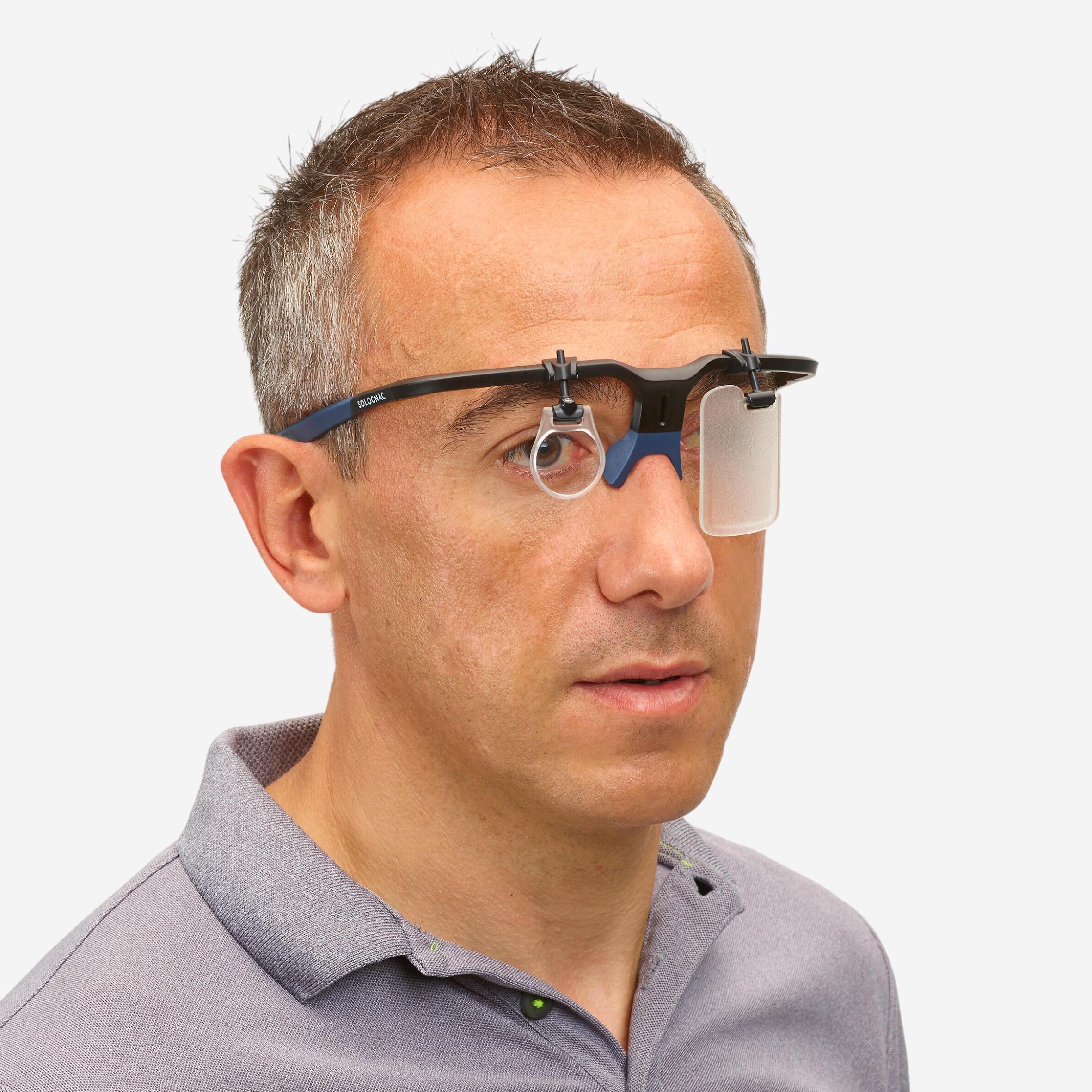 Shooting Frame with Eye Shield & Lens Holder: shooting frame 100 - blue ...