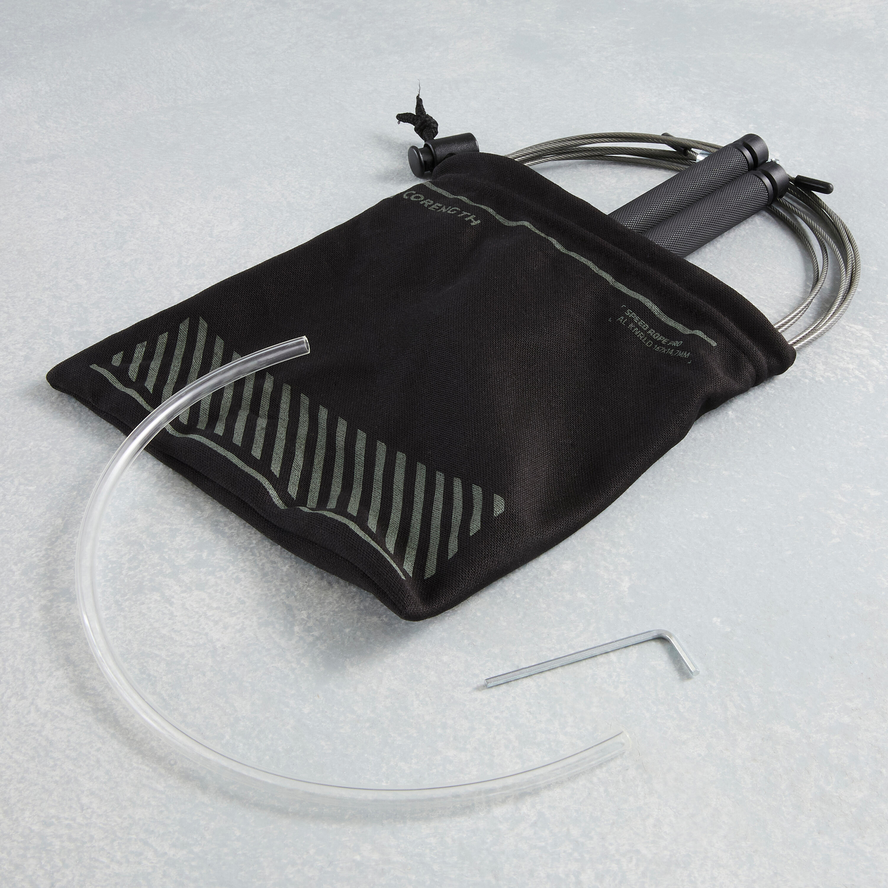 Fitness Skipping Rope - Speed Rope Pro - black, black - Corength ...