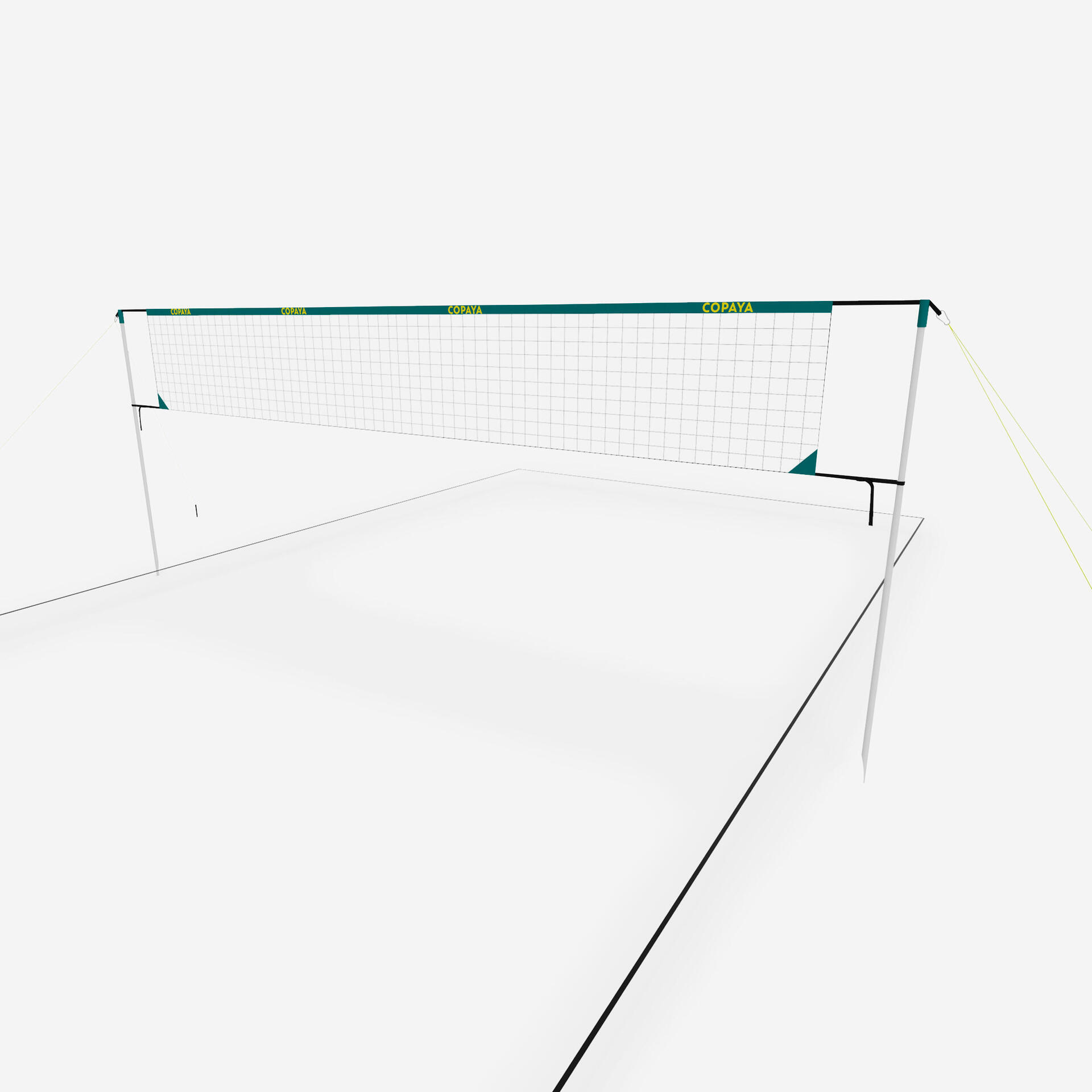Beach Volleyball Recreational 6m Net Set Copaya BV500 - Blue